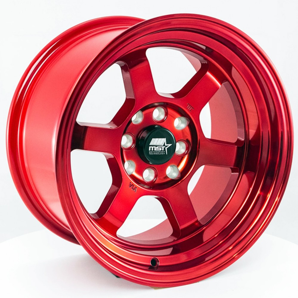 MST Time Attack Ruby Red 15x8 4x100/114.3 +0 | Car, Truck & SUV Wheels ...